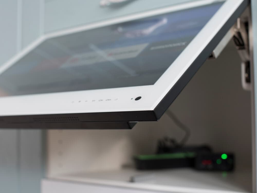 Встраиваемый Smart телевизор для кухни AVS240WSWF (AVS240WS White ...